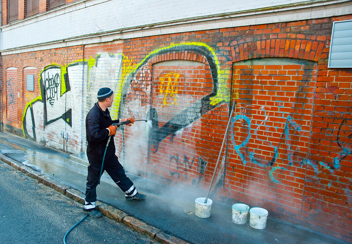 Graffiti Removal | Token Cleaning Services | Call 01279 422752